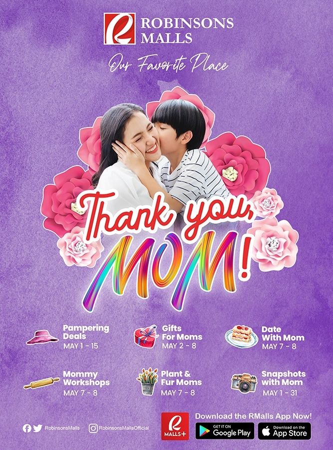 Robinsons Malls Thanks All Moms with Exciting Deals and Surprises | Robinsons Land Corporation